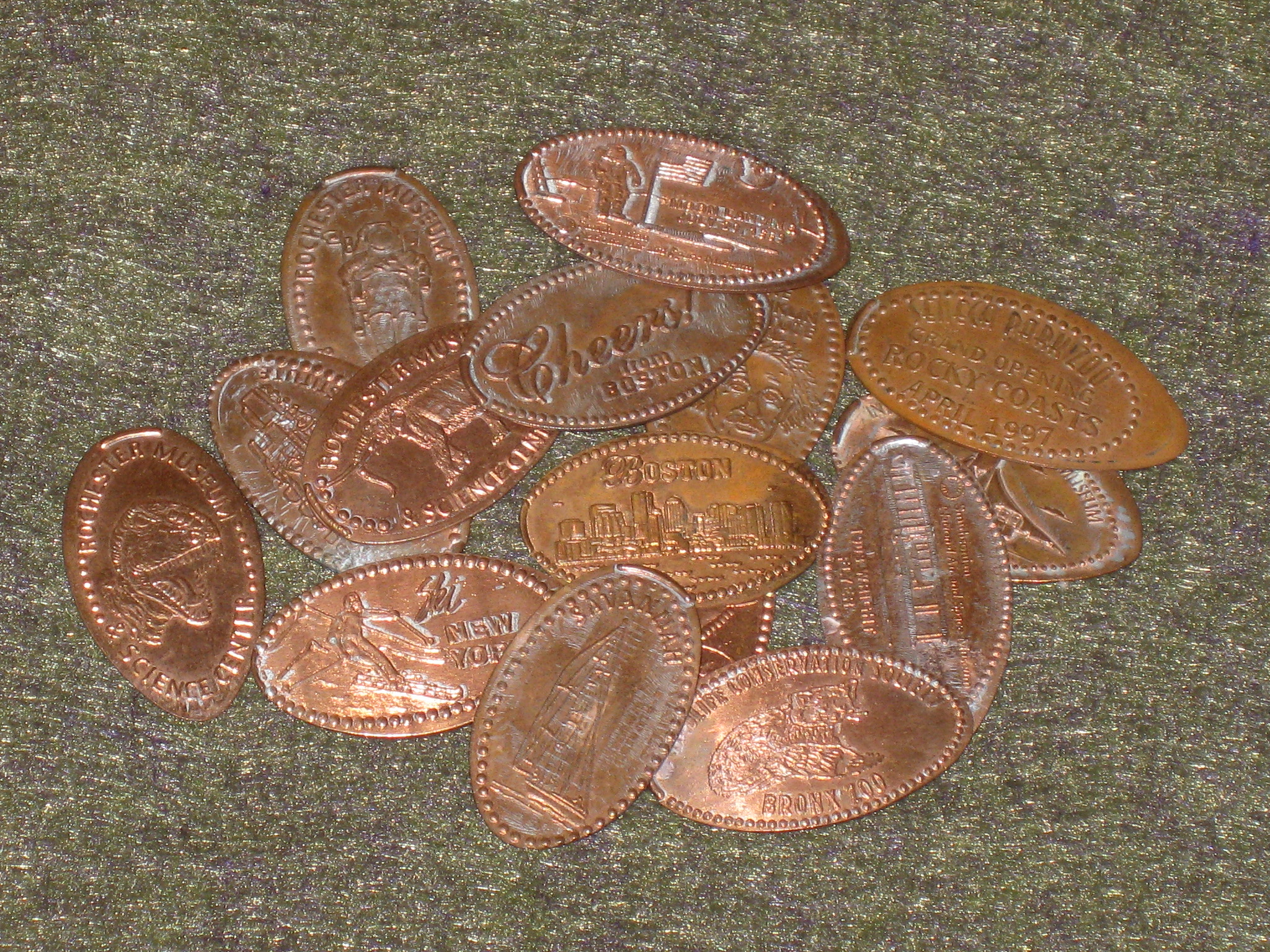 Penny Presses | Find and Trade Pressed Pennies | The History of Elongates
